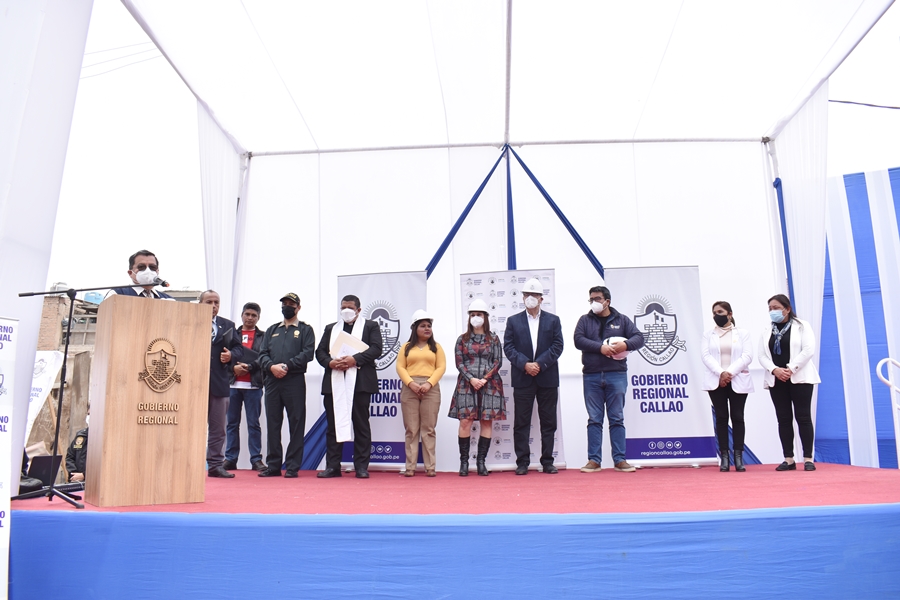 DiresaCallao - GORE CALLAO Y DIRESA CALLAO COLOCARON PRIMERA PIEDRA DE ...